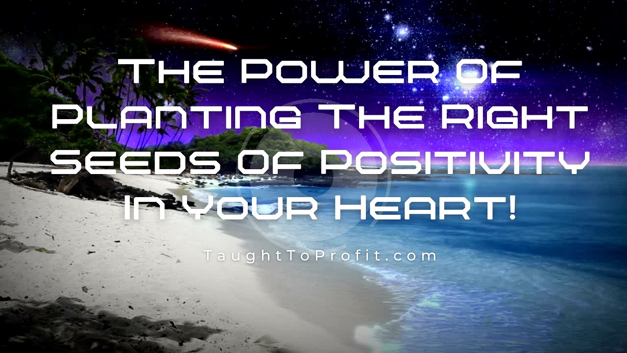 The Power Of Planting The Right Seeds Of Positivity In Your Heart ...
